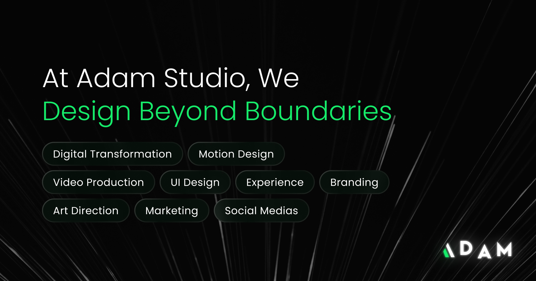 Adam Studio — Creative Design & Transformation